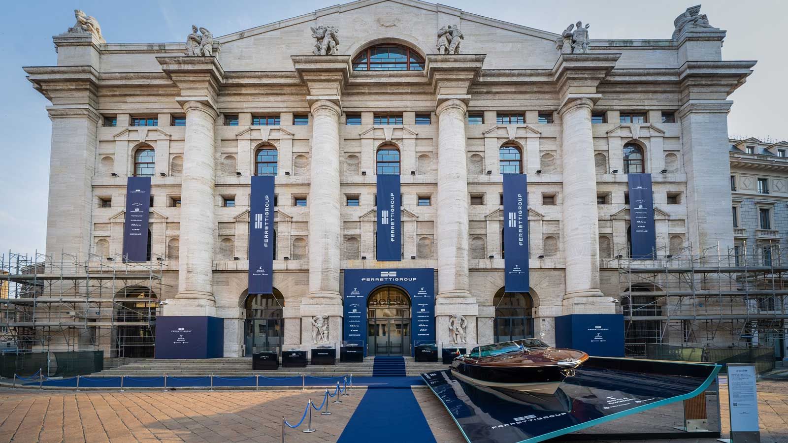 Group lands on the Italian stock exchange
